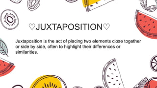 JUXTAPOSITION-PARALLELISMbbbbbbbbbbbbbbb | PPT