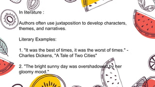 JUXTAPOSITION-PARALLELISMbbbbbbbbbbbbbbb | PPT