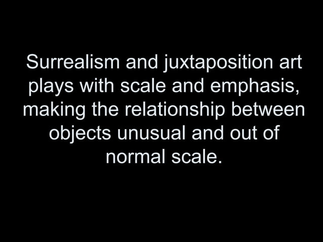 Juxtaposition in art | PPT