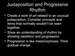 Juxtaposition in art | PPT