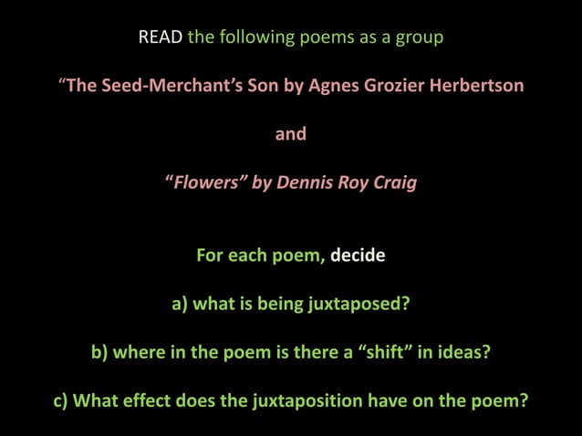 juxtaposition_in_poetry.ppt