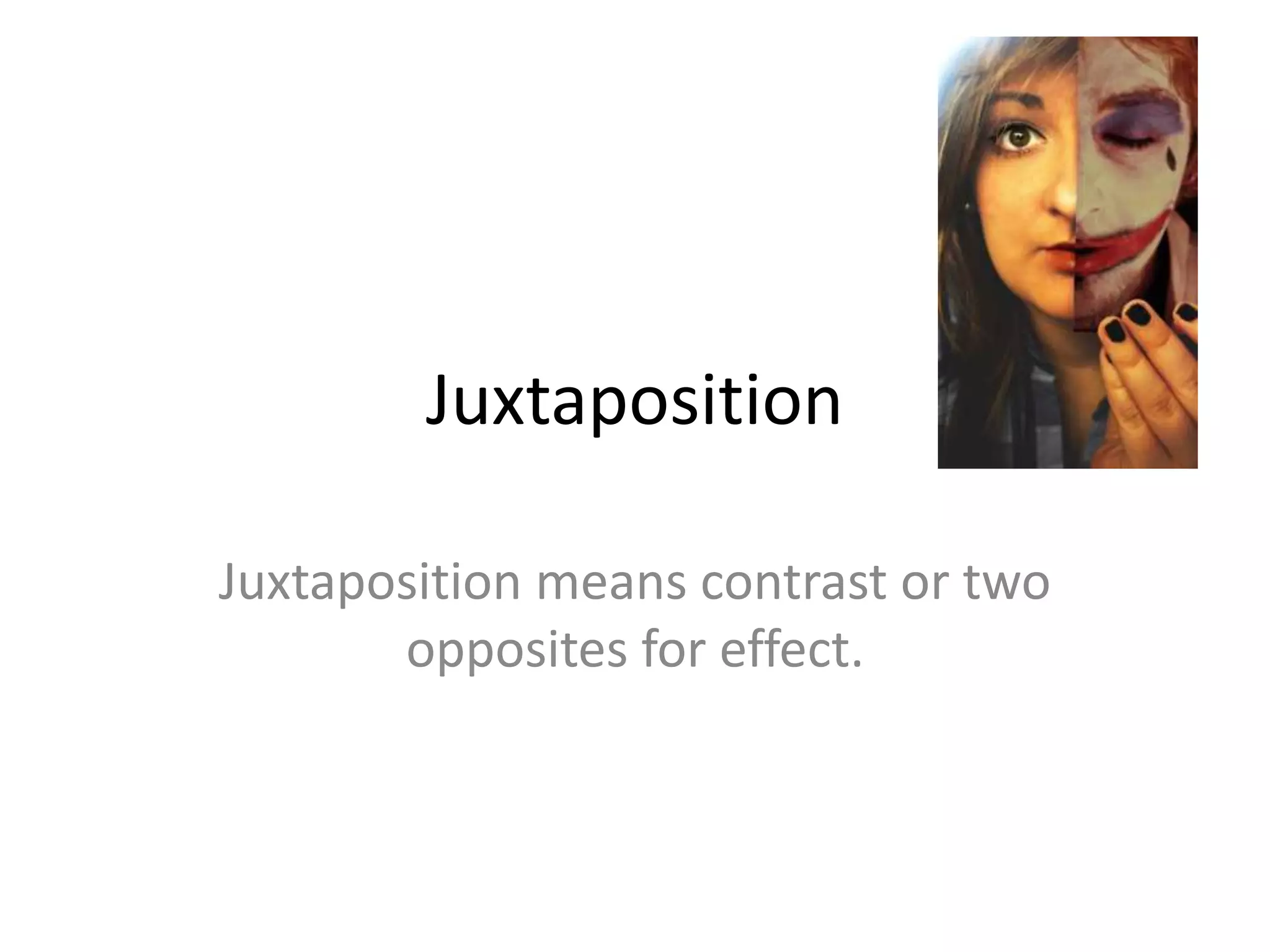 Juxtapostion sky | PPT