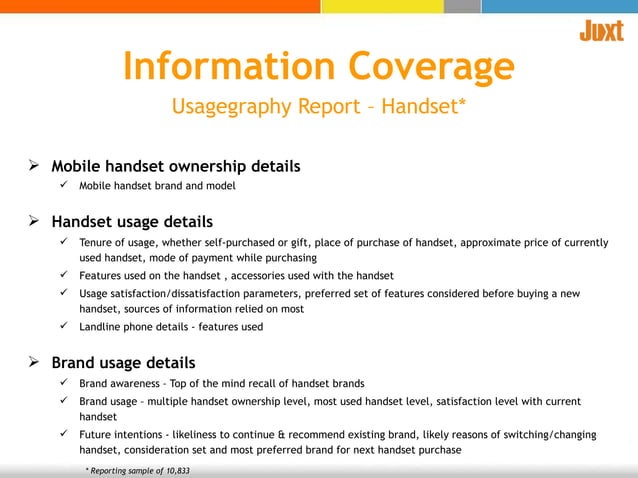Juxt India Mobile2009 Brochure | PPT