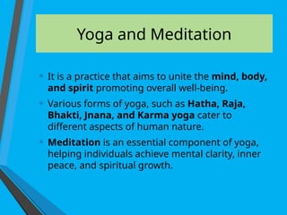 Indian knolwedge system on aryuveda and yoga | PPTX