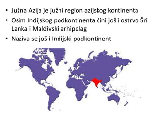 Južna Azija | PPTX