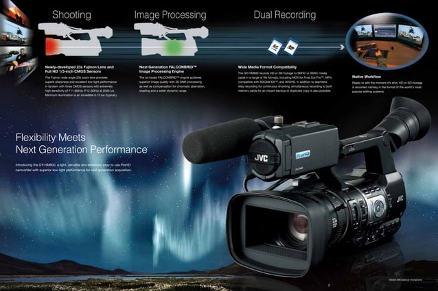JVC GY-HM600 Brochure | PDF | Cameras and Camcorders | Consumer Electronics