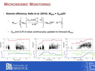 Induced Seismicity and CCS - presentation by James Verdon of the ...