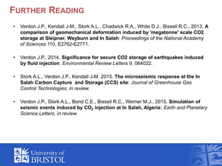Induced Seismicity and CCS - presentation by James Verdon of the ...