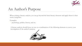 Literary analysis | PPSX