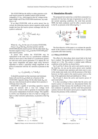 Application of statcom to increase transient stability of wind farm ...