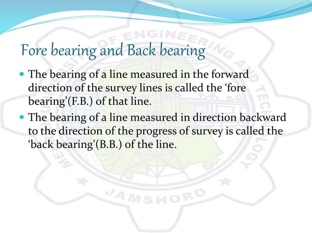 BEARING AND ITS TYPES | PPTX | Geography | Science
