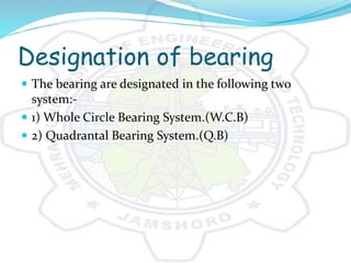 BEARING AND ITS TYPES | PPTX