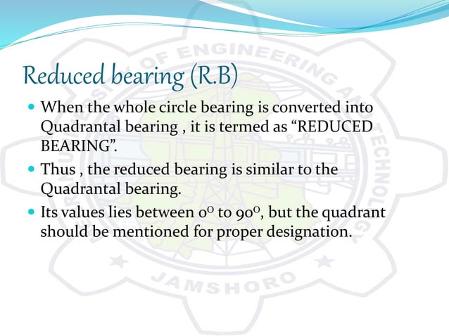 BEARING AND ITS TYPES | PPTX | Geography | Science