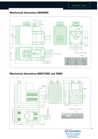 JVL The MAC Motor AC-Servo Motors with Integrated Driver | PDF