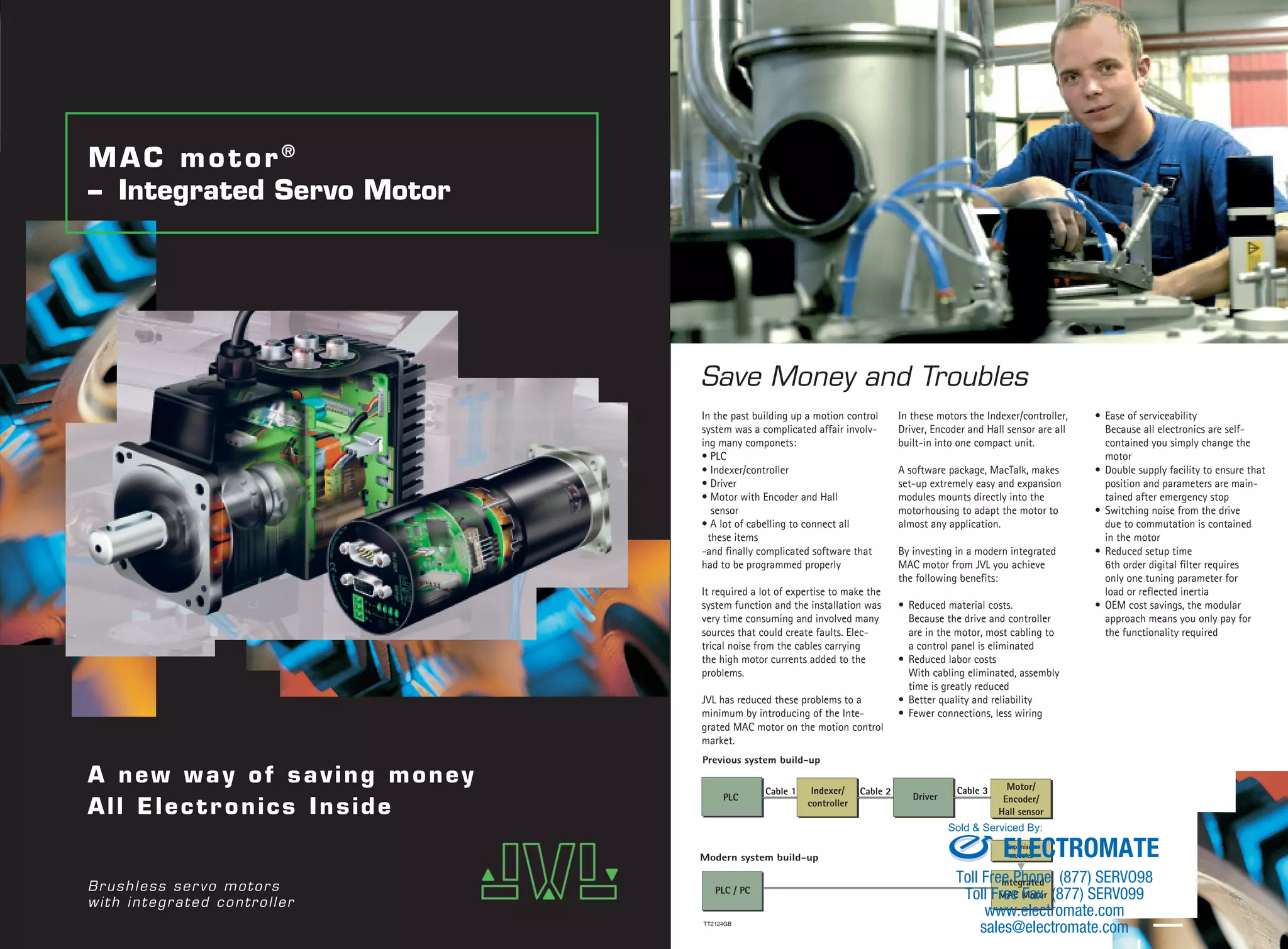 JVL Mac Servo Brochure | PDF