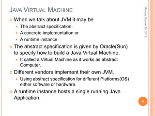 Simple insites into JVM | PPT
