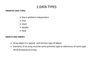 Java Virtual Machine | PPTX