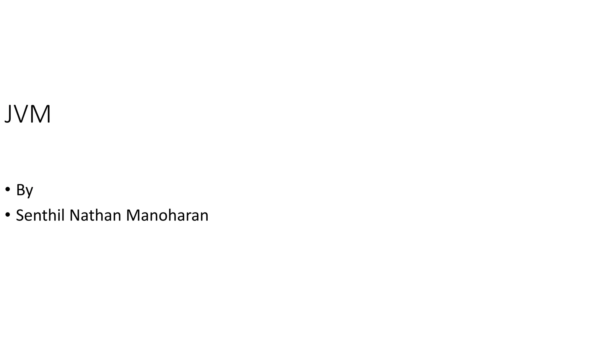 jvm.pptx | Programming Languages | Computing