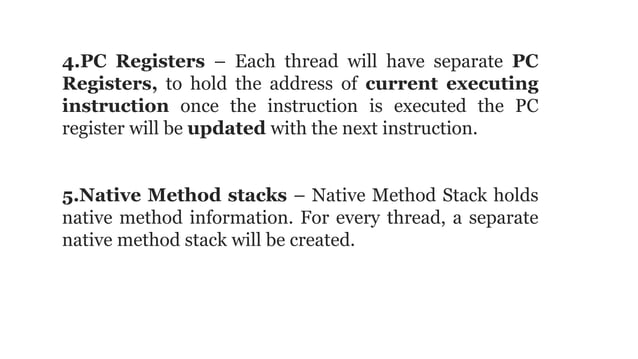 Jvm Architecture Pptx Programming Languages Computing