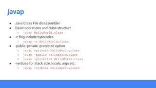 JVM Bytecodes | PPT | Free Download