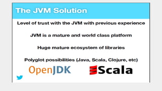 Jvm ecosystem languages and the future of jvm | PPT