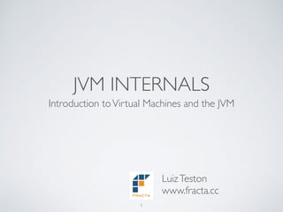 JVM Internals (2015) | PPT