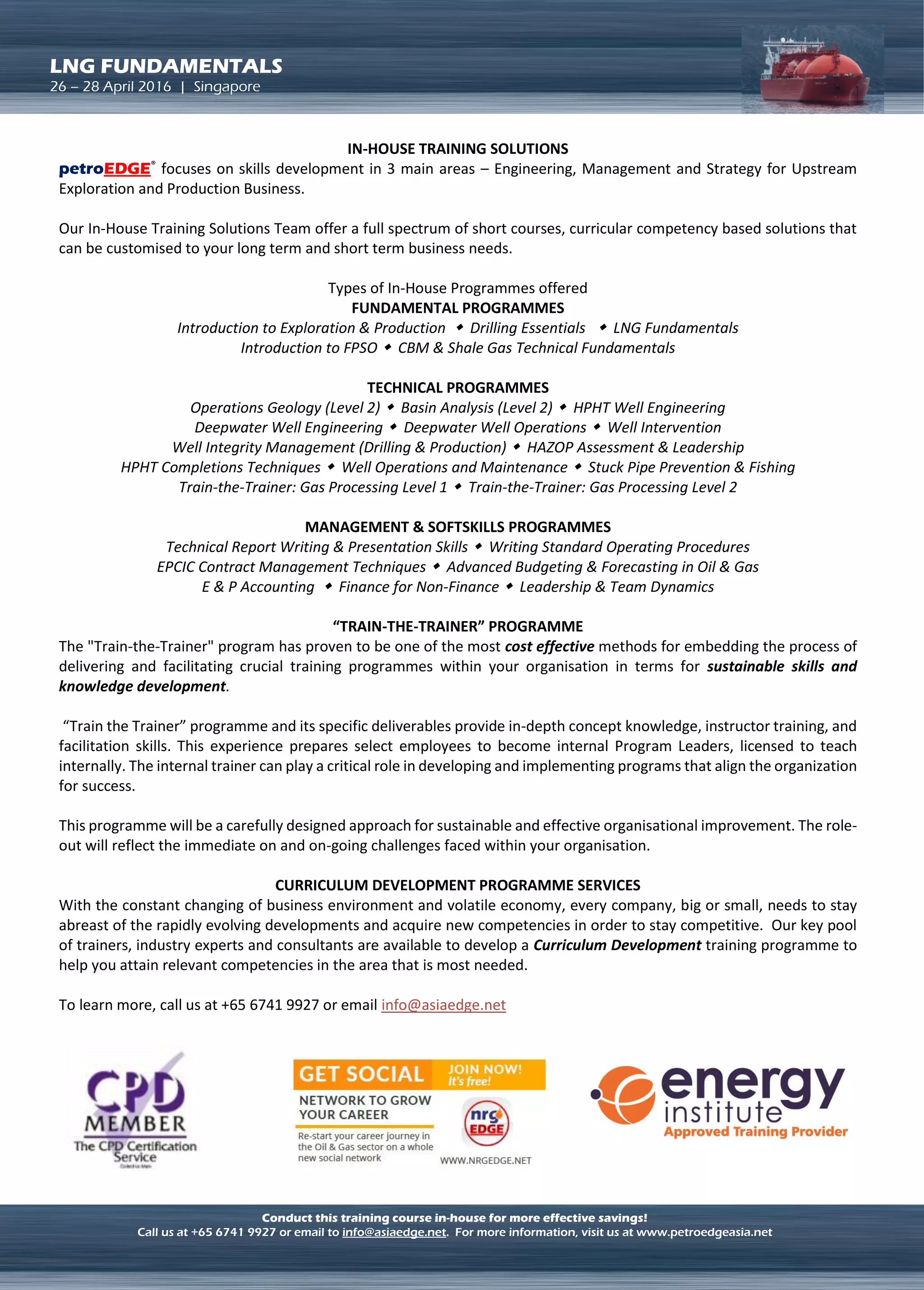 PD190 LNG Fundamentals | PDF