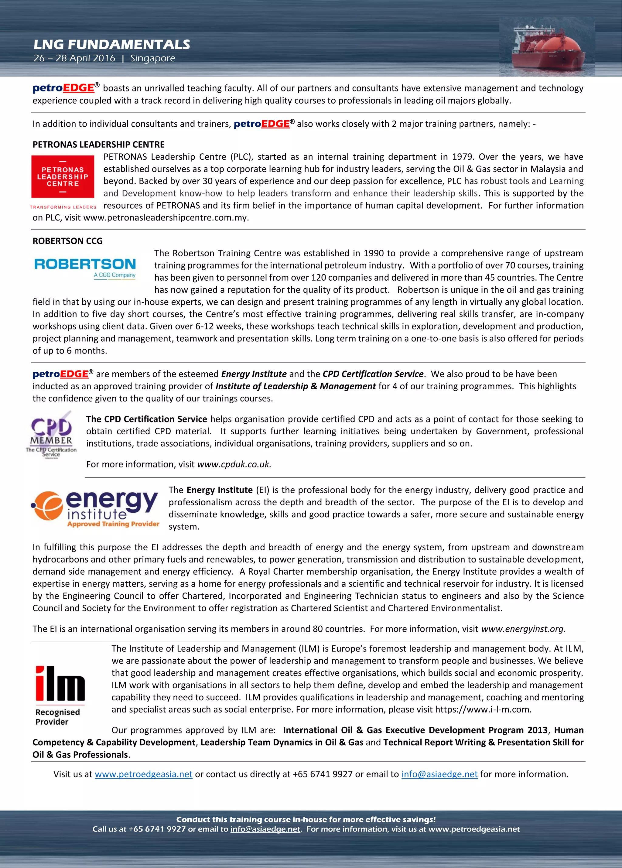 PD190 LNG Fundamentals | PDF