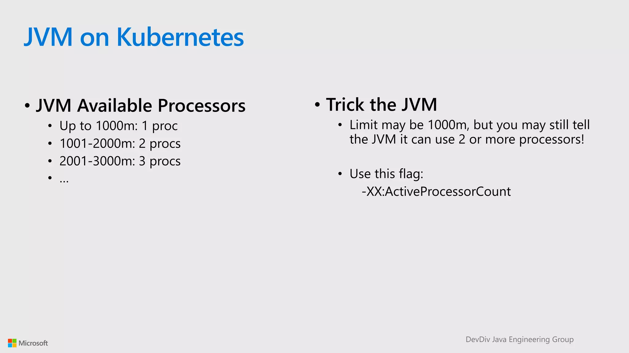 [Outdated] Secrets of Performance Tuning Java on Kubernetes | PPT