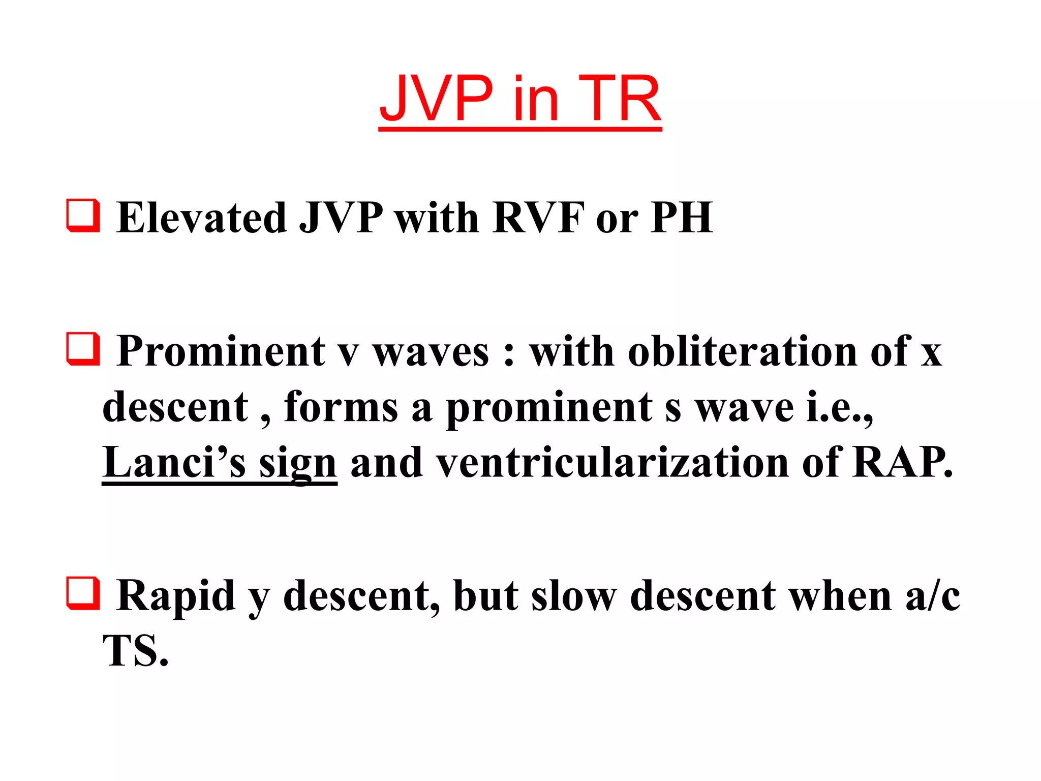 jugular venous pressure | PPTX