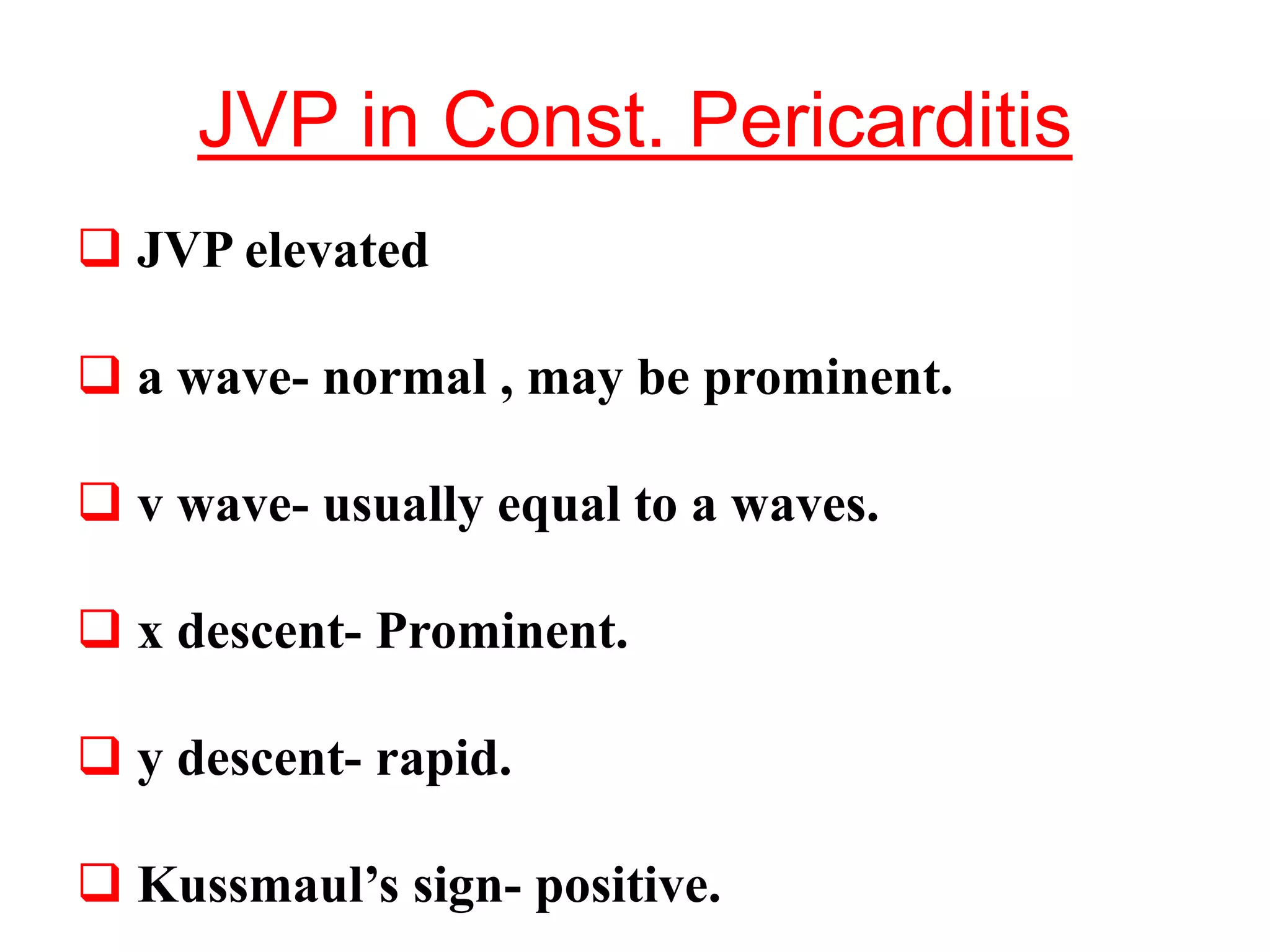 jugular venous pressure | PPTX