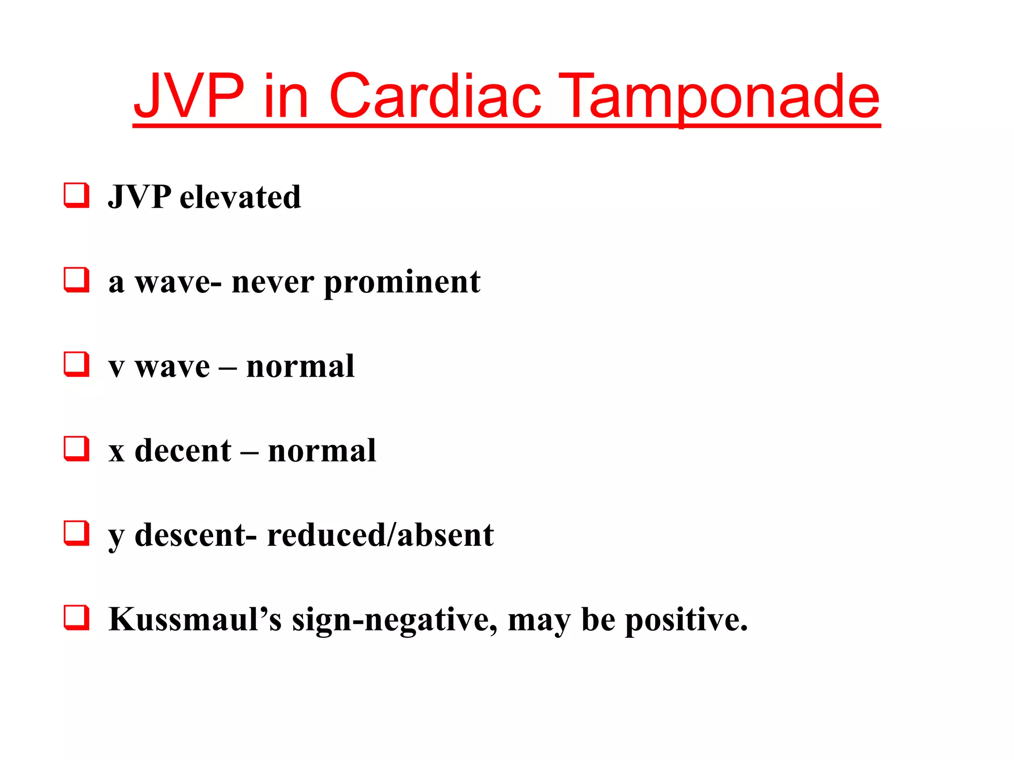 jugular venous pressure | PPTX