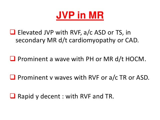 jugular venous pressure
