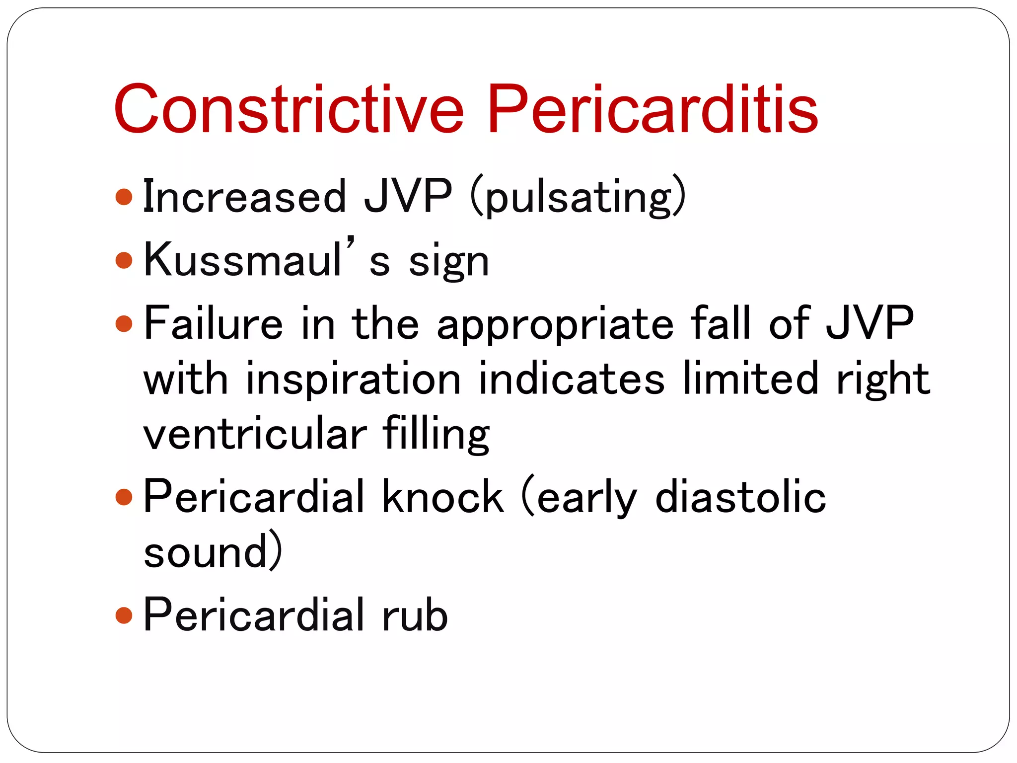 Jugular Venous Pressure | PPTX