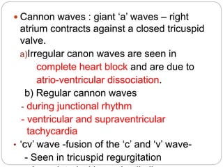 Jugular Venous Pressure | PPTX