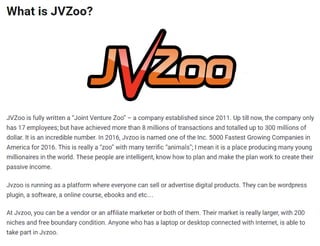 Jvzoo academy review by ReviewKISS.com