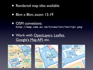 The 'New [University of Cambridge] Map | PPT