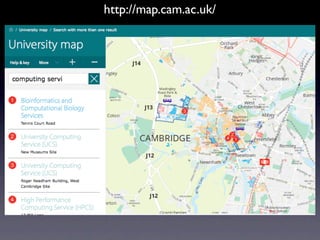 The 'New [University of Cambridge] Map | PPT