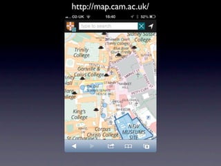 The 'New [University of Cambridge] Map | PPT