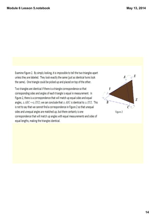 Module 6 lesson 5 | PDF