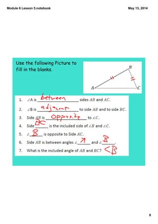 Module 6 lesson 5 | PDF