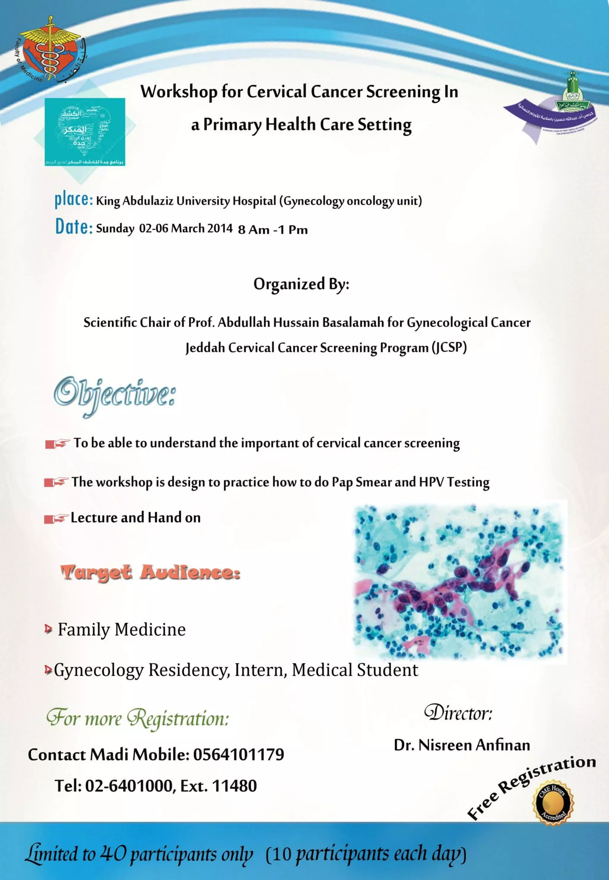 Workshop for cervical cancer screening in primary health care setting | PDF