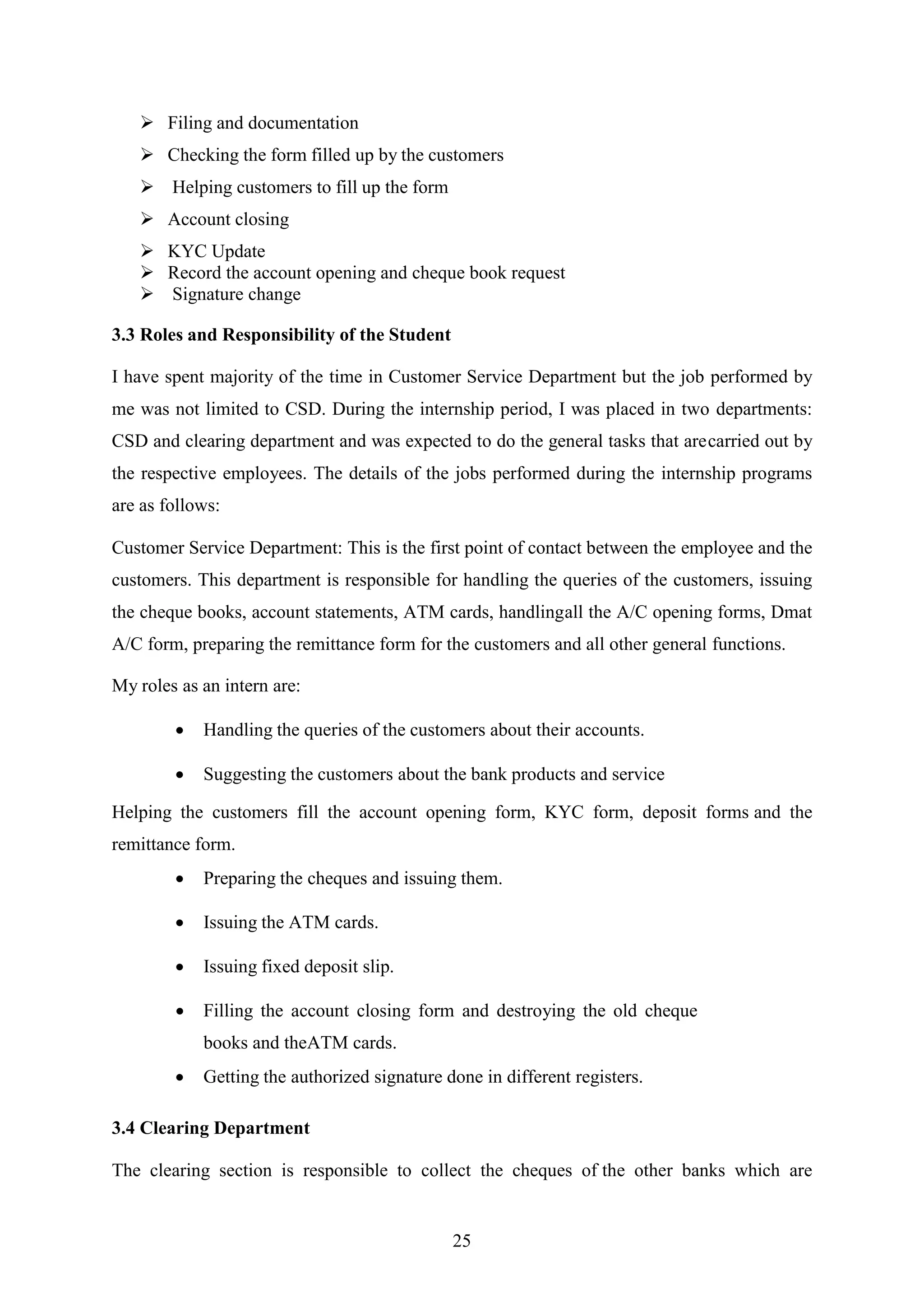 Rastriya Banijya Bank Maharajgunj Internship Report | PDF