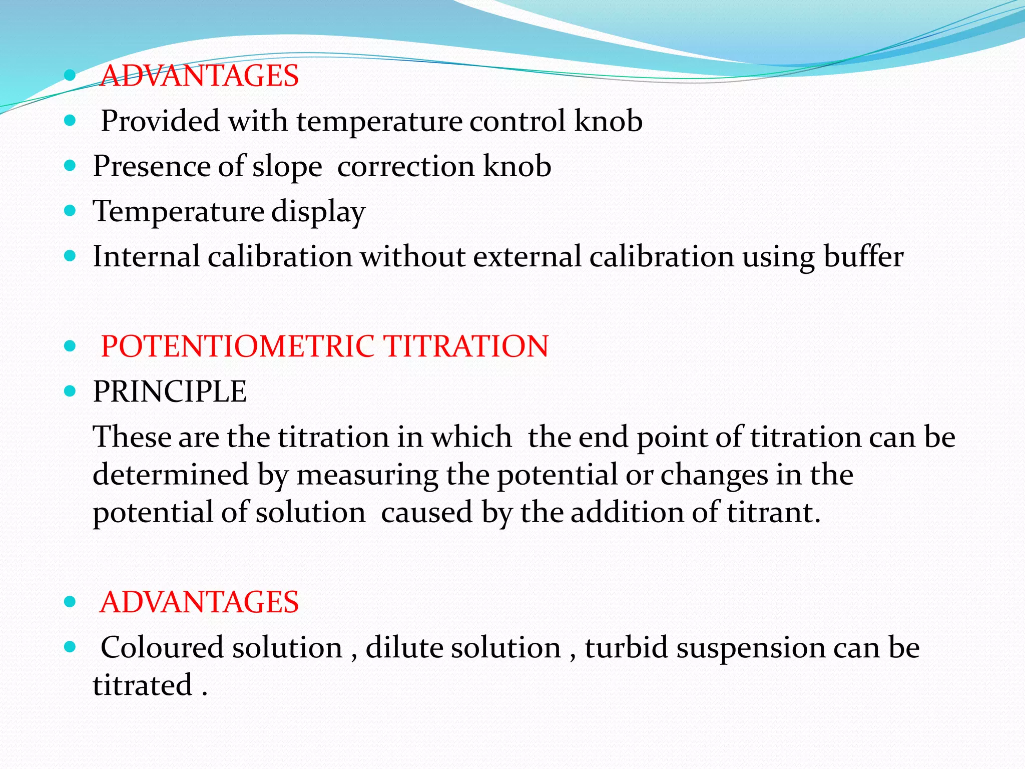 POTENTIOMETRY | PPTX | Chemistry | Science