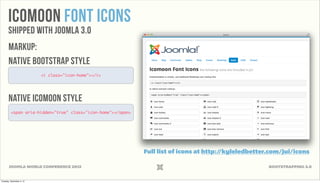 Bootstrapping Joomla 3.0 | PDF