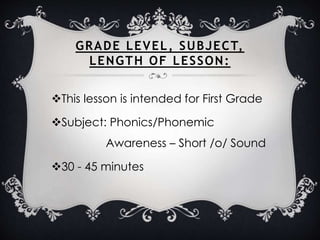 Mobile device lesson plan | PPTX