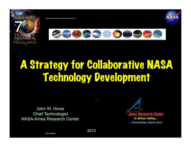 A Strategy for Collaborative NASA Technology Development | PPT