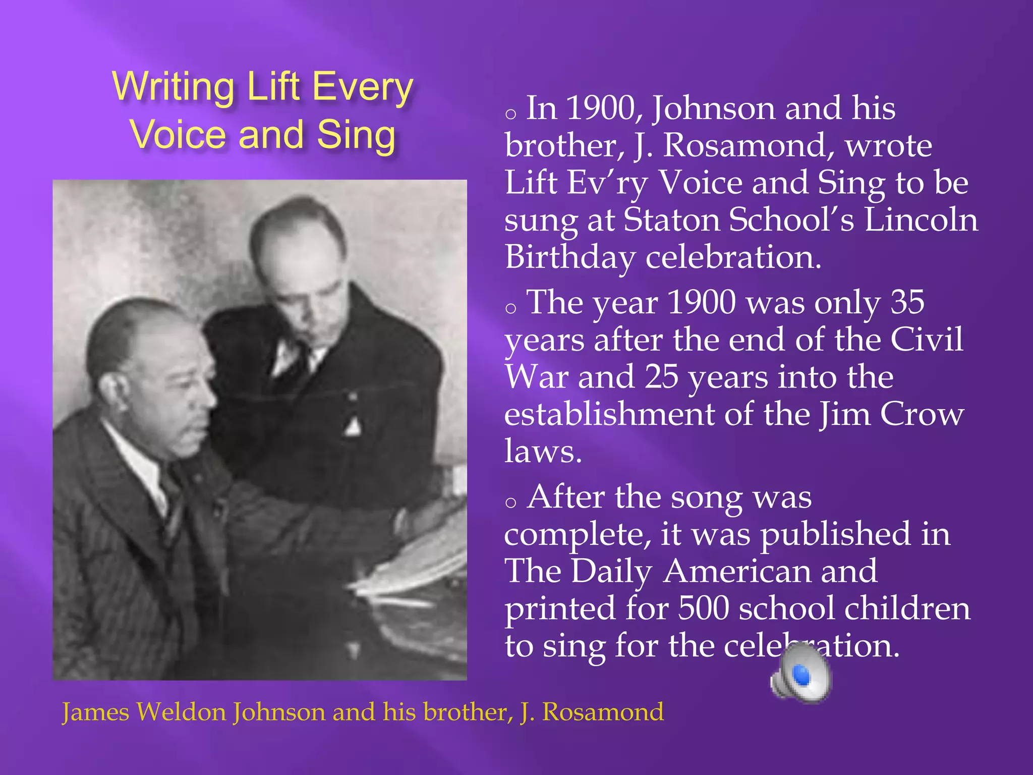 James Weldon Johnson | PPTX