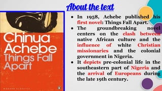 The Role of the Christian Missionaries in Chinua Achebe's "Things Fall ...