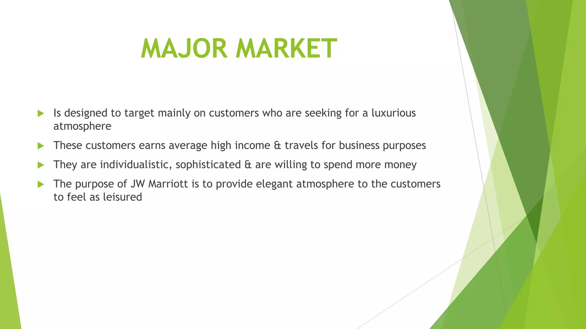 Jw marriott international | PPTX